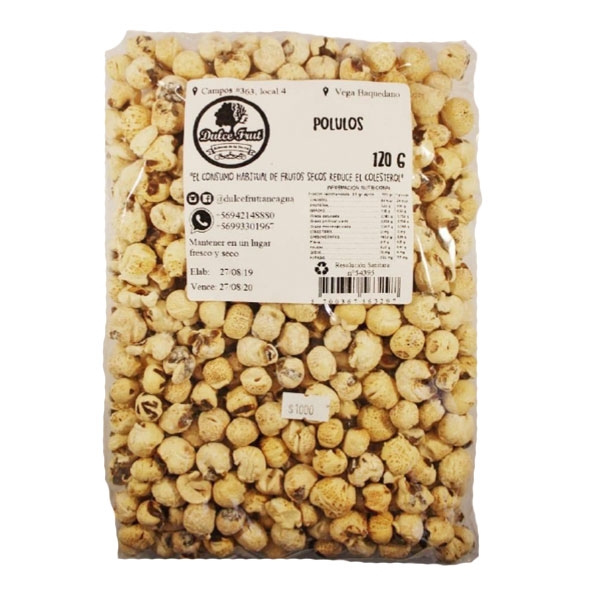 POLULOS (MAÍZ INFLADO) – Dulce Frut