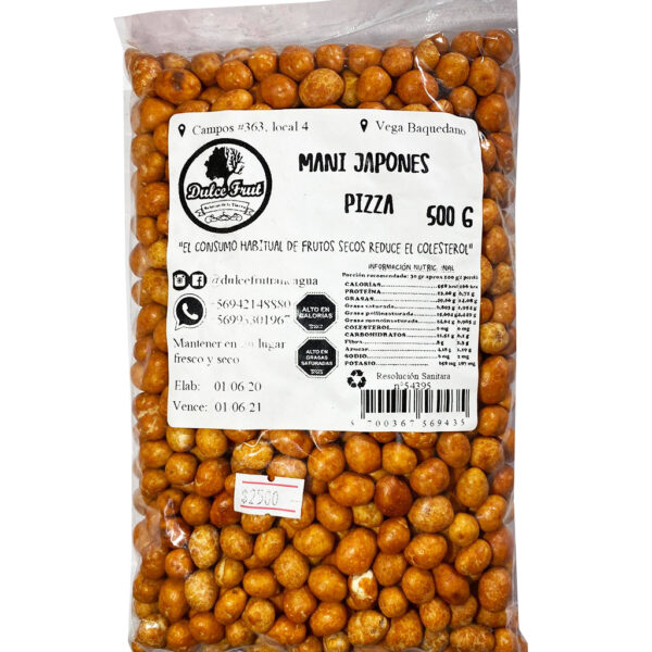 MANÍ JAPONES – Dulce Frut