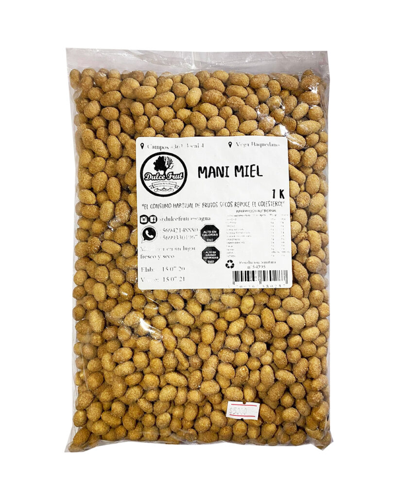 MANÍ MIEL – Dulce Frut