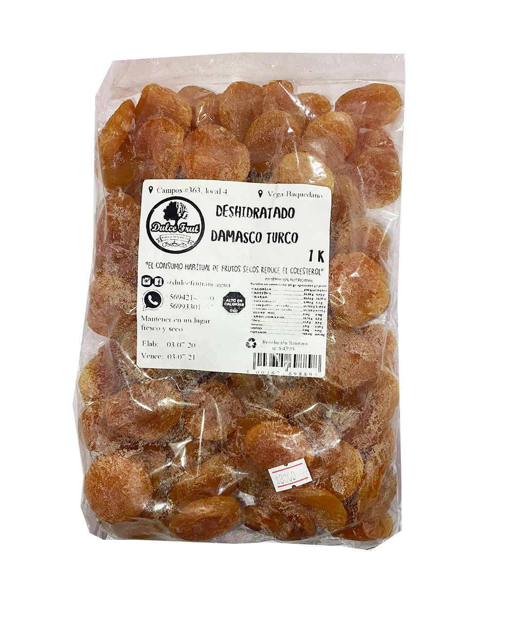 DAMASCO TURCO – Dulce Frut