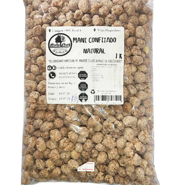 MANÍ CONFITADO MENTA – Dulce Frut