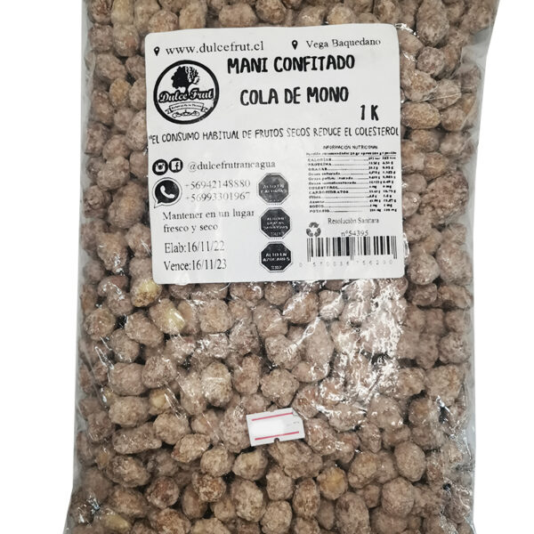 MANI CONFITADO TRES LECHES – Dulce Frut